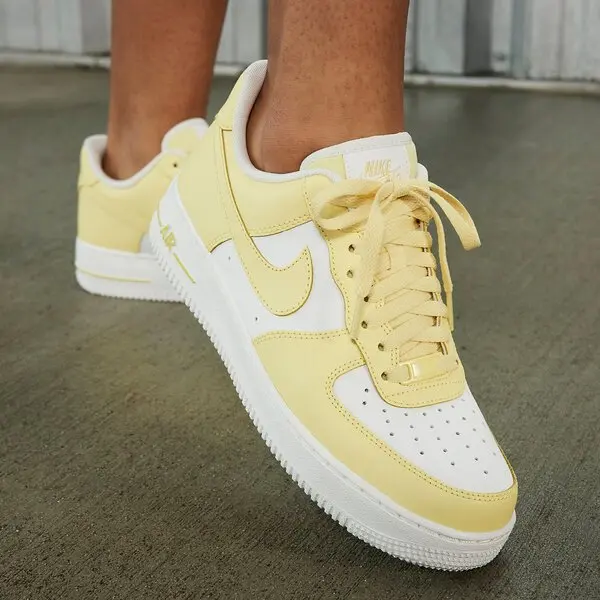 Nike Force 1 Low Sneakers - Yellow/white