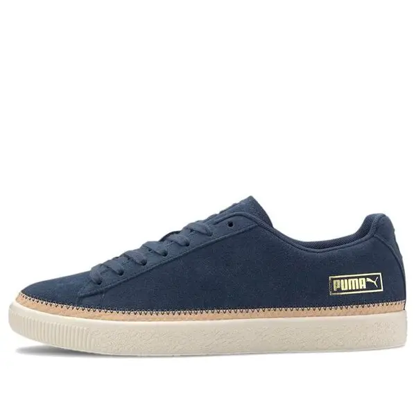 PUMA Suede Trim Dlx Deep Low Top Sneakers - Blue