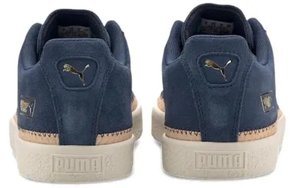 PUMA Suede Trim Dlx Deep Low Top Sneakers