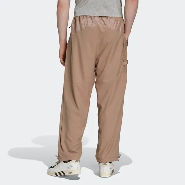 Adidas Originals Printing Logo Zipper Pocket Straight Sports Pants/trousers/joggers Brown - Default Colorway