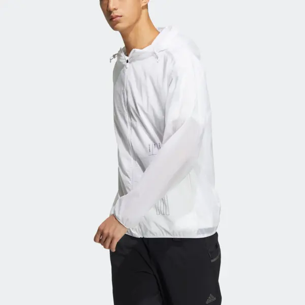 Adidas Th Lite Wvjk Solid Color Sports Hooded Jacket