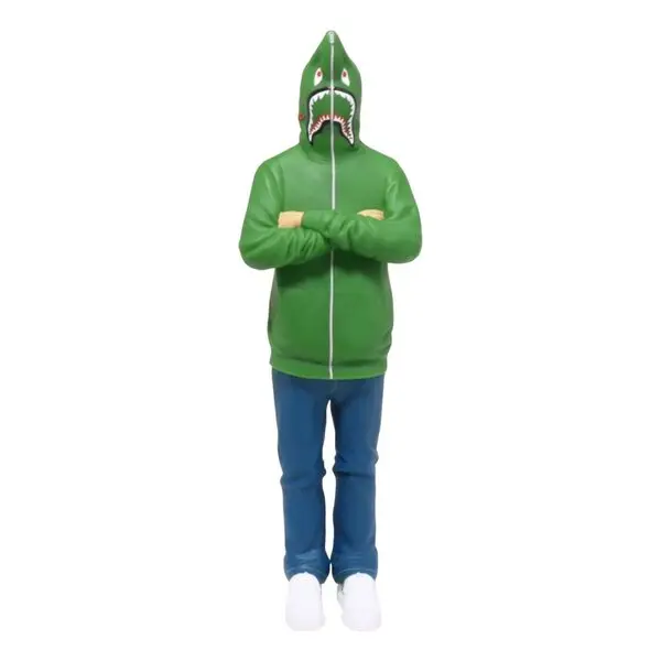 A BATHING APE 2nd Shark Figure - Green
