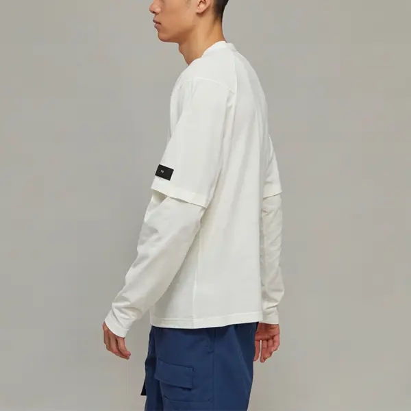 Adidas Y-3 Off- Layered Long Sleeve T-shirts