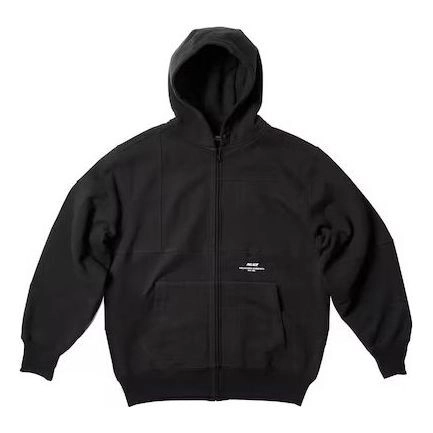 PALACE Engineered Garments Fw22 Heavy Patchwork Zip Hood Jacket - Black