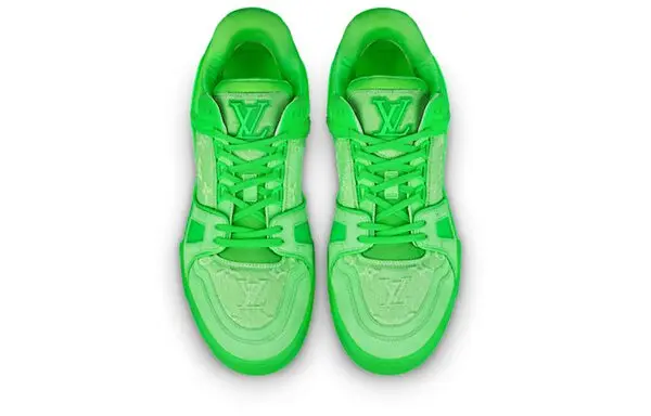 LOUIS VUITTON X Virgin Abloh Trainer Sneakers - Green