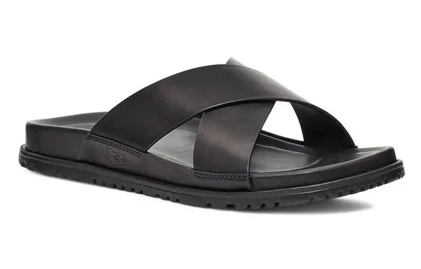 UGG Wainscott Leather Slides