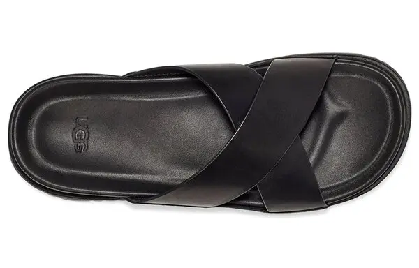 UGG Wainscott Leather Slides
