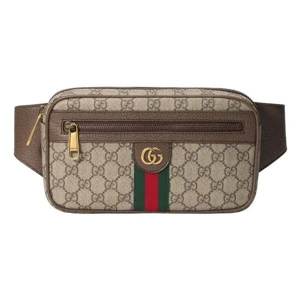 Gucci Ophidia Soft Gg Supreme Belt Bag - Beige