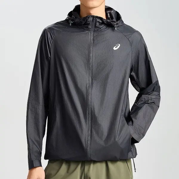 Asics Zip-up Hooded Jacket