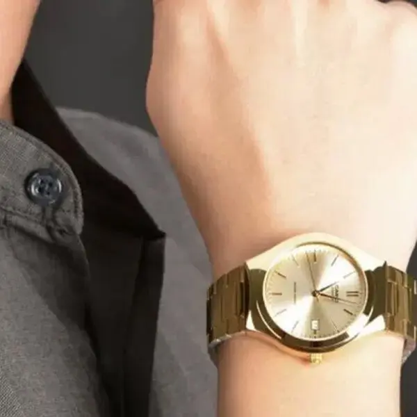 Casio Standard Vintage Quartz Analog Watch With Tone Bracelet