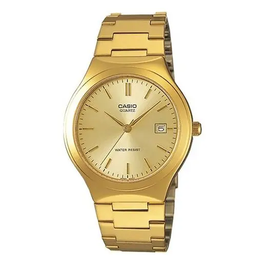 Casio Standard Vintage Quartz Analog Watch With Tone Bracelet - Gold