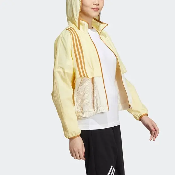 Adidas Neo Util Windbreaker Jacket - Yellow