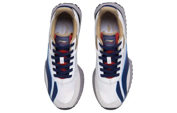 LI-NING Cargo Carrying Sneakers - White/navy/grey