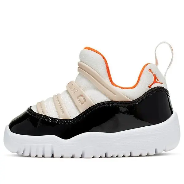 JORDAN Air 11 Retro Little Flex Starfish Crib Shoes - Tan