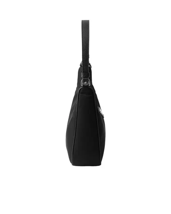 Prada Re-nylon And Saffiano Mini Bag - Black
