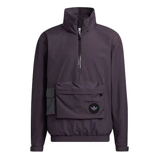 Adidas Originals 3d Pocket Logo Stand Collar Jacket - Default Color