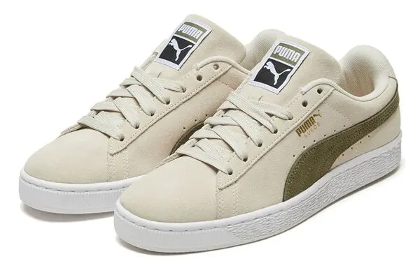 PUMA Suede Classic Low Top Sneakers - Creamy