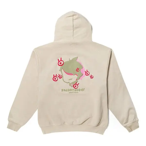 VANS X Nuttsh Friday Night Hoodie - Beige