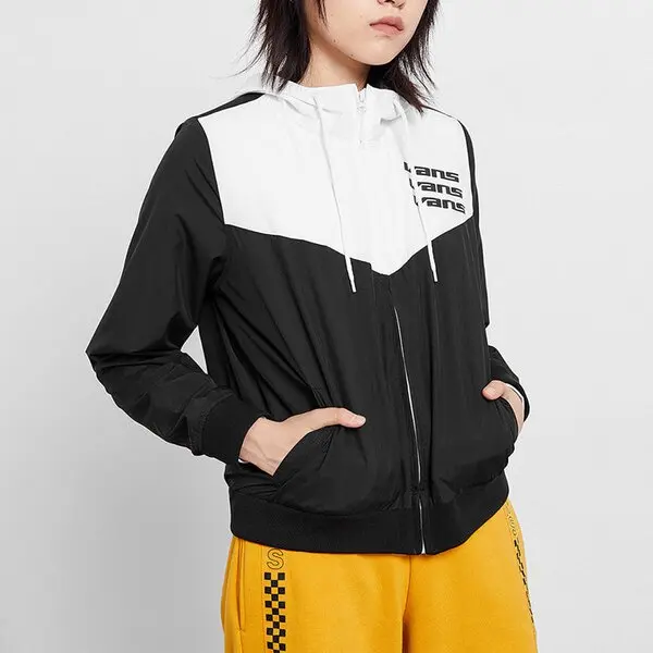 VANS Alphabet Logo Paneled Hooded Jacket