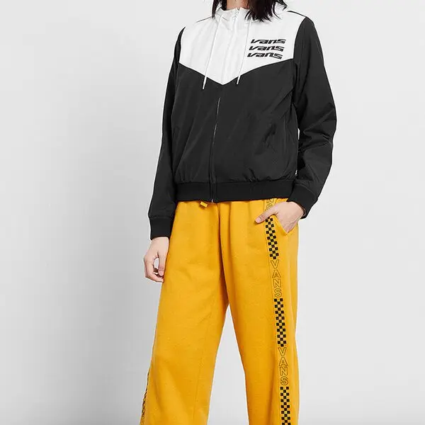 VANS Alphabet Logo Paneled Hooded Jacket