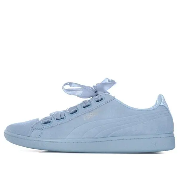 PUMA Vikky Ribbon Satin Sneakers - Blue