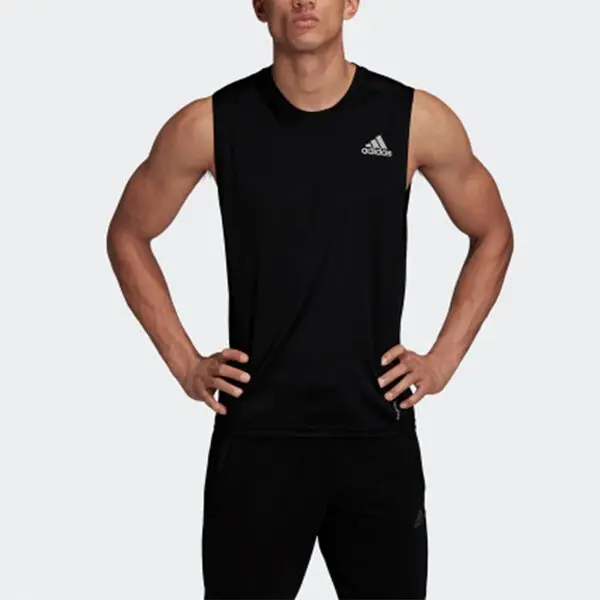 Adidas Reflective Sleeveless Sports Top