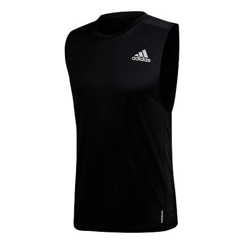 Adidas Reflective Sleeveless Sports Top - Black