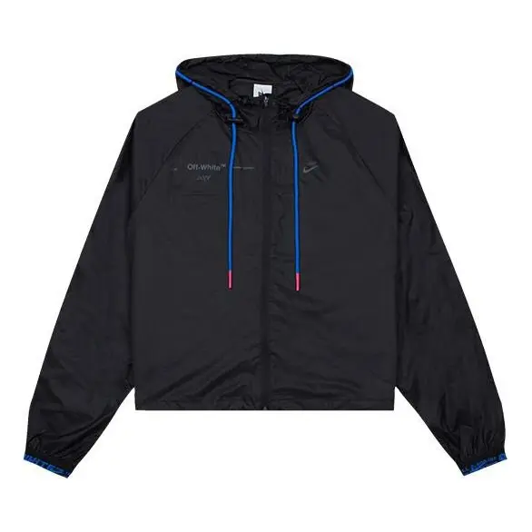 Nike X Off-white Crossover Back Arrow Jacket - Black