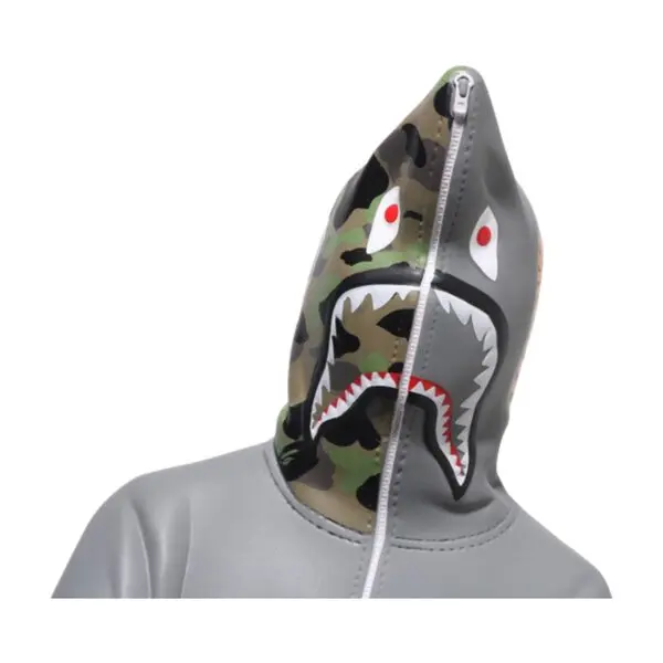 A BATHING APE Shark Figure - Grey