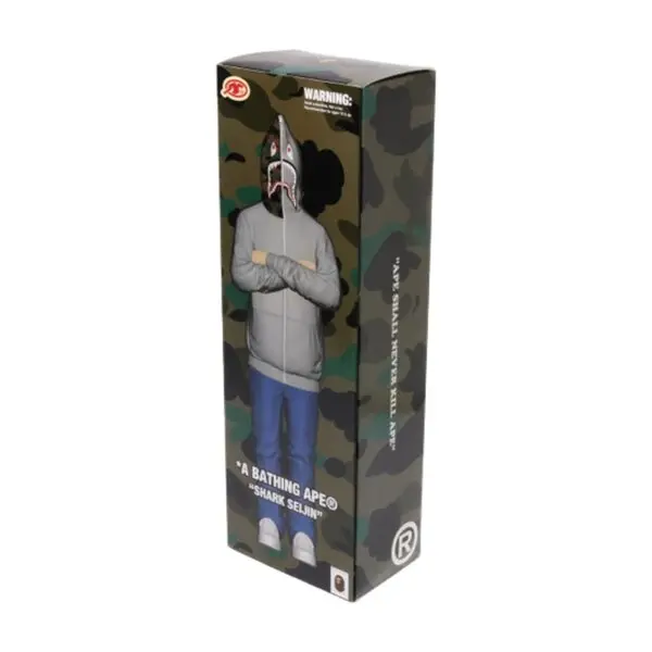 A BATHING APE Shark Figure - Grey