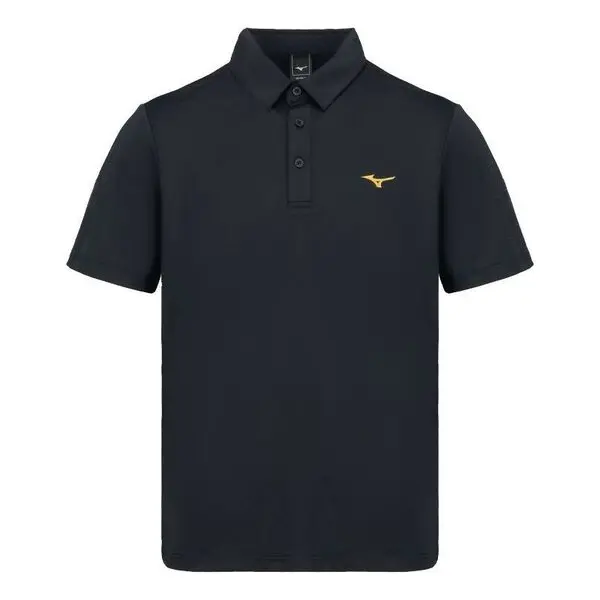 Mizuno Quick Dry Polo Shirt - Black
