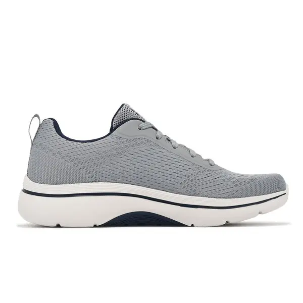 Sketchers Go Walk Arch Fit 2.0 Athletic Sneakers - Grey/white/navy