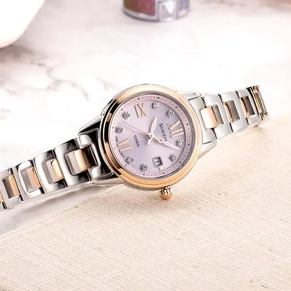Casio Sheen Stainless Steel Quartz Watch With Sapphire Crystal - Silver