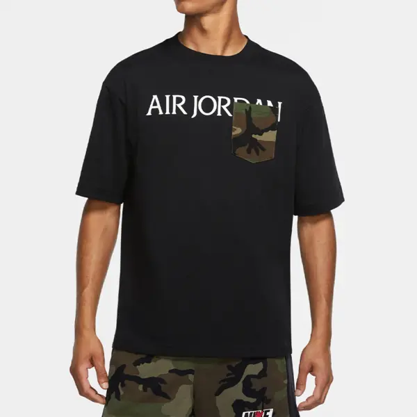 JORDAN Camo Mashup Short Sleeve T-shirt