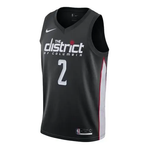 Nike Nba Washington Wizards "city Edition" Basketball Jersey - Black