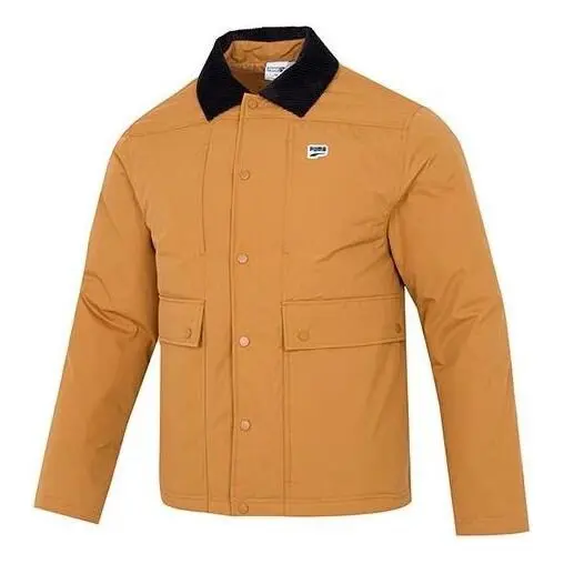 PUMA Downtown Padded Jacket - Brown/black