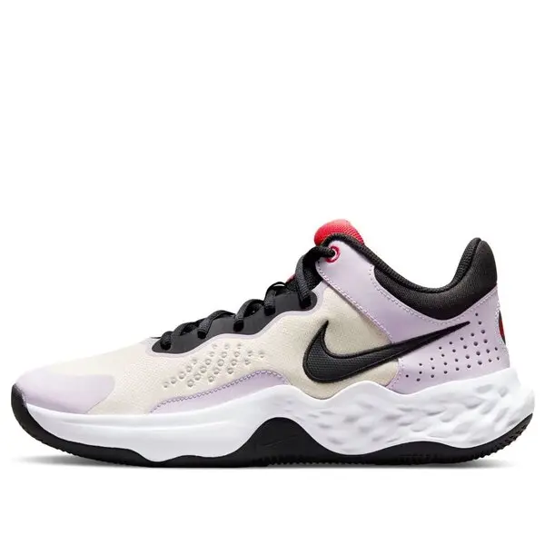 Nike Fly.by Mid 3 Basketball Sneakers - White/purple