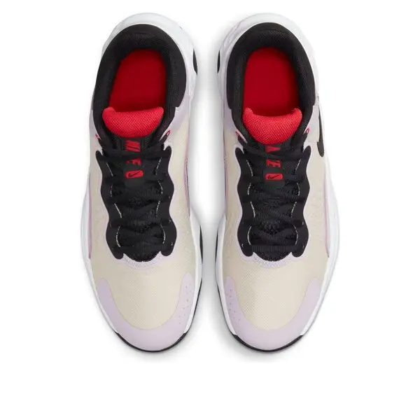 Nike Fly.by Mid 3 Basketball Sneakers - White/purple