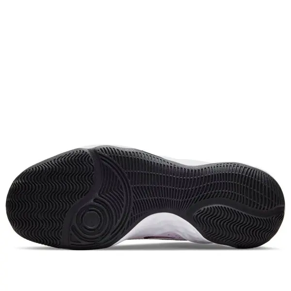 Nike Fly.by Mid 3 Basketball Sneakers - White/purple