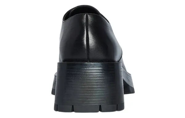 Balenciaga Trooper 4 Leather Derby Shoes