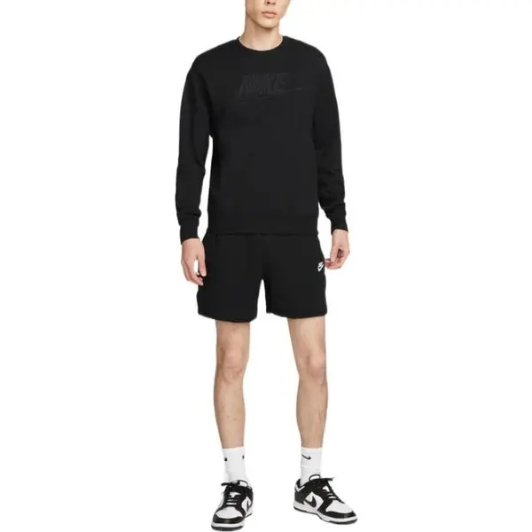 Nike Logo Print Crewneck Sweatshirt