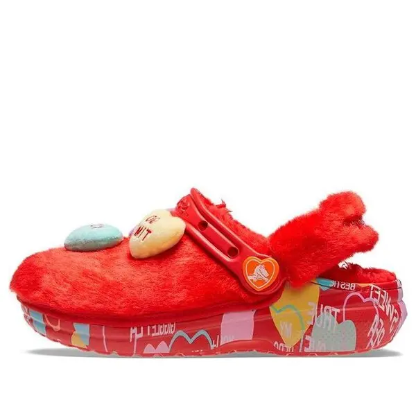 CROCS Sweethearts X Clog Classic Fur - Red