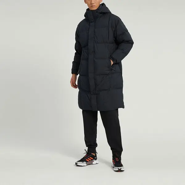 Adidas Long Down Jacket With Hood