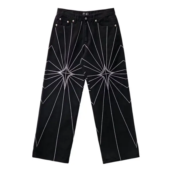 THUG CLUB Chain Stitch Denim Pants
