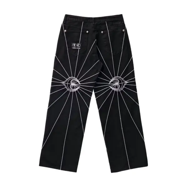 THUG CLUB Chain Stitch Denim Pants