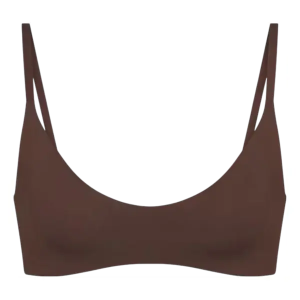 Nike X Skims Matte Micro Scoop Bra - Dark Sepia