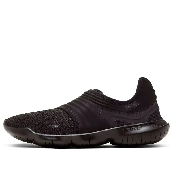 Nike Free Rn Flyknit 3.0 Sneakers - Black