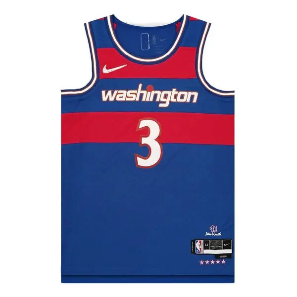 Nike X Nba Washington Wizards Bradley Beal #3 Jersey - Blue