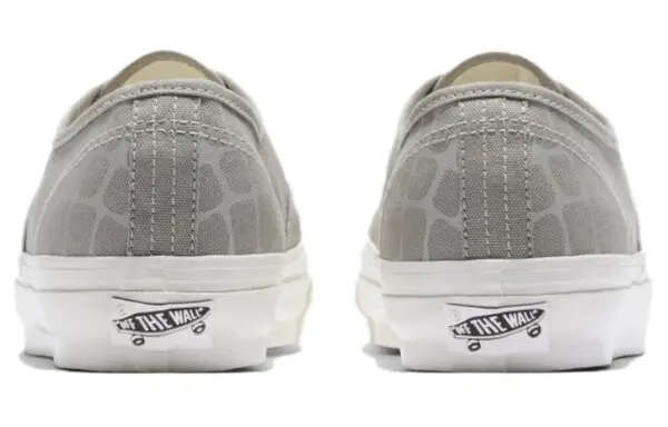 VANS Premium Authentic 44 Reptile Embossed Lace-up Sneakers - Grey
