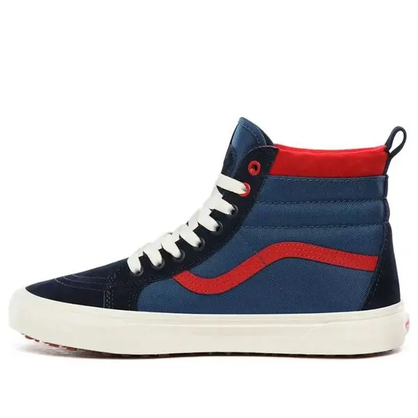 VANS Sk8-hi Mte High-top Sneakers - Blue/red